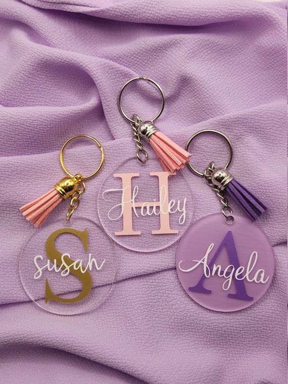 Personalised Name Keychains For Girls Personalized Name Keychains ...
