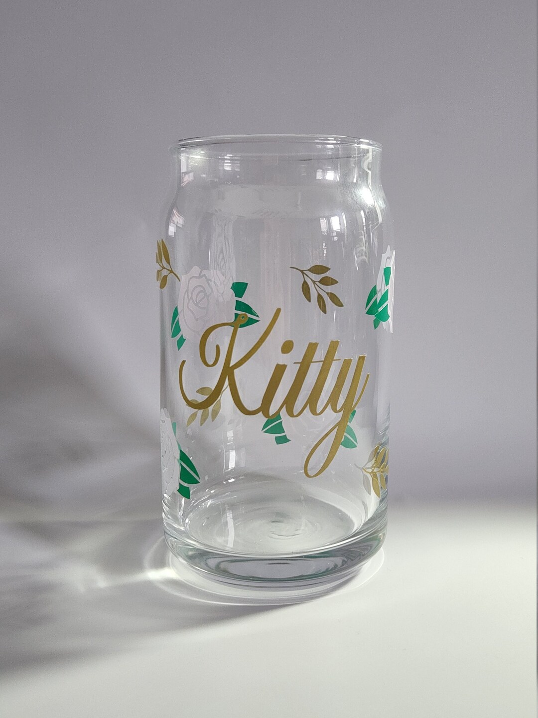 Personalized Beer Can Glass - Etsy