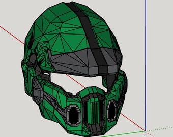 Halo Fred Helmet - Etsy