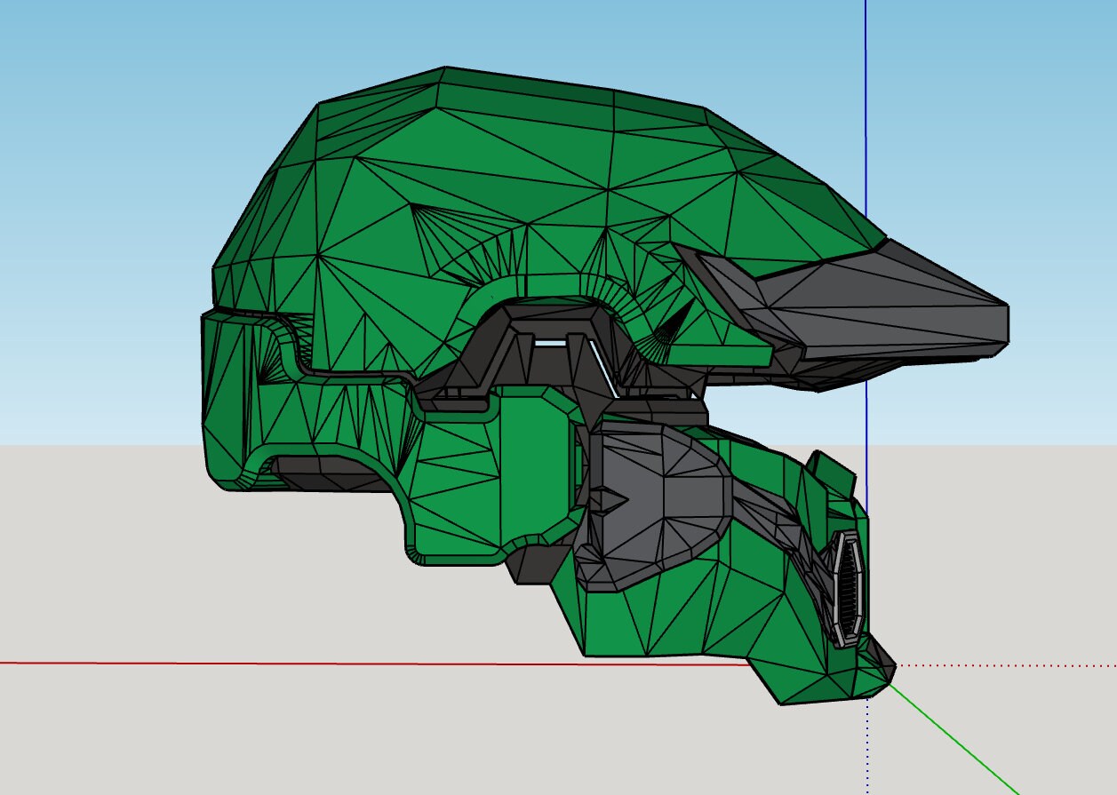 Fred 104 Halo Helmet Model - Etsy
