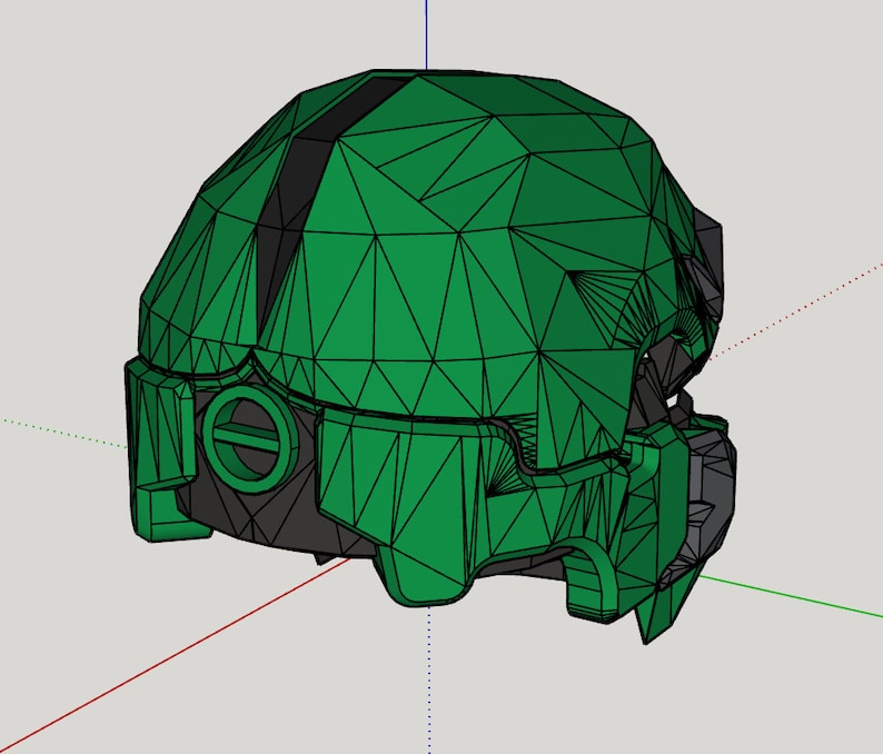Fred 104 Halo Helmet Model - Etsy