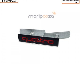 Black Quattro Emblem - Etsy