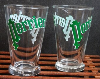 Perrier Water Glass | Etsy