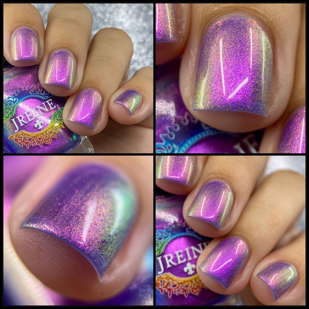 Parabellum Purple Violet Jelly Pink, Gold, Green Super Shifting Nail ...