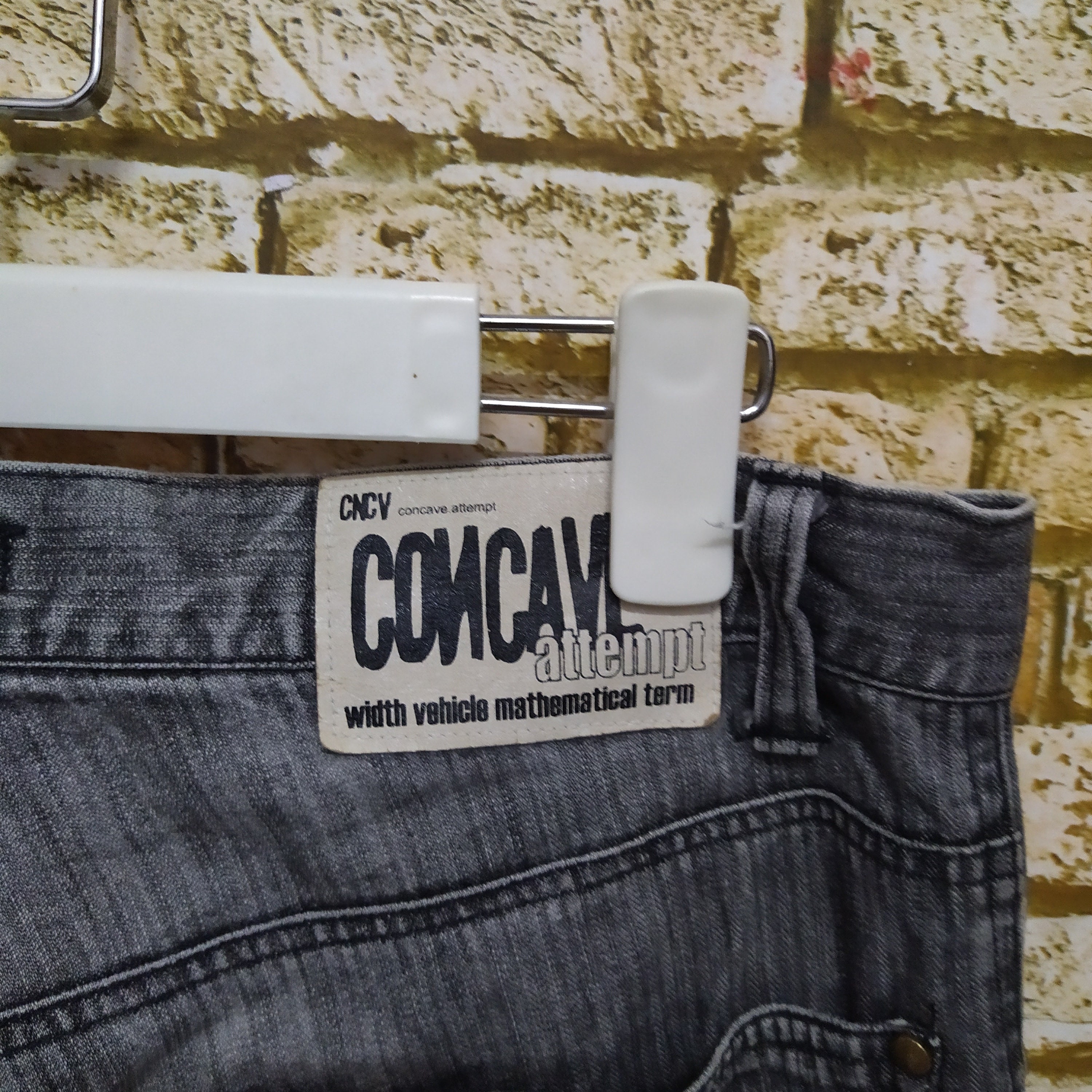 Concave Attempt Empt Double Knee Denim D543 Waist 32 - Etsy