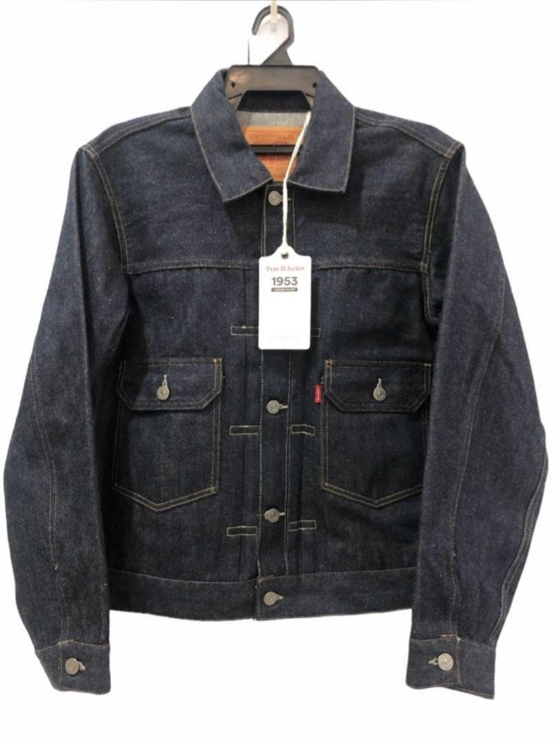 1953 Levis 507XX Selvedge Big E Denim Jacket L5 - Etsy