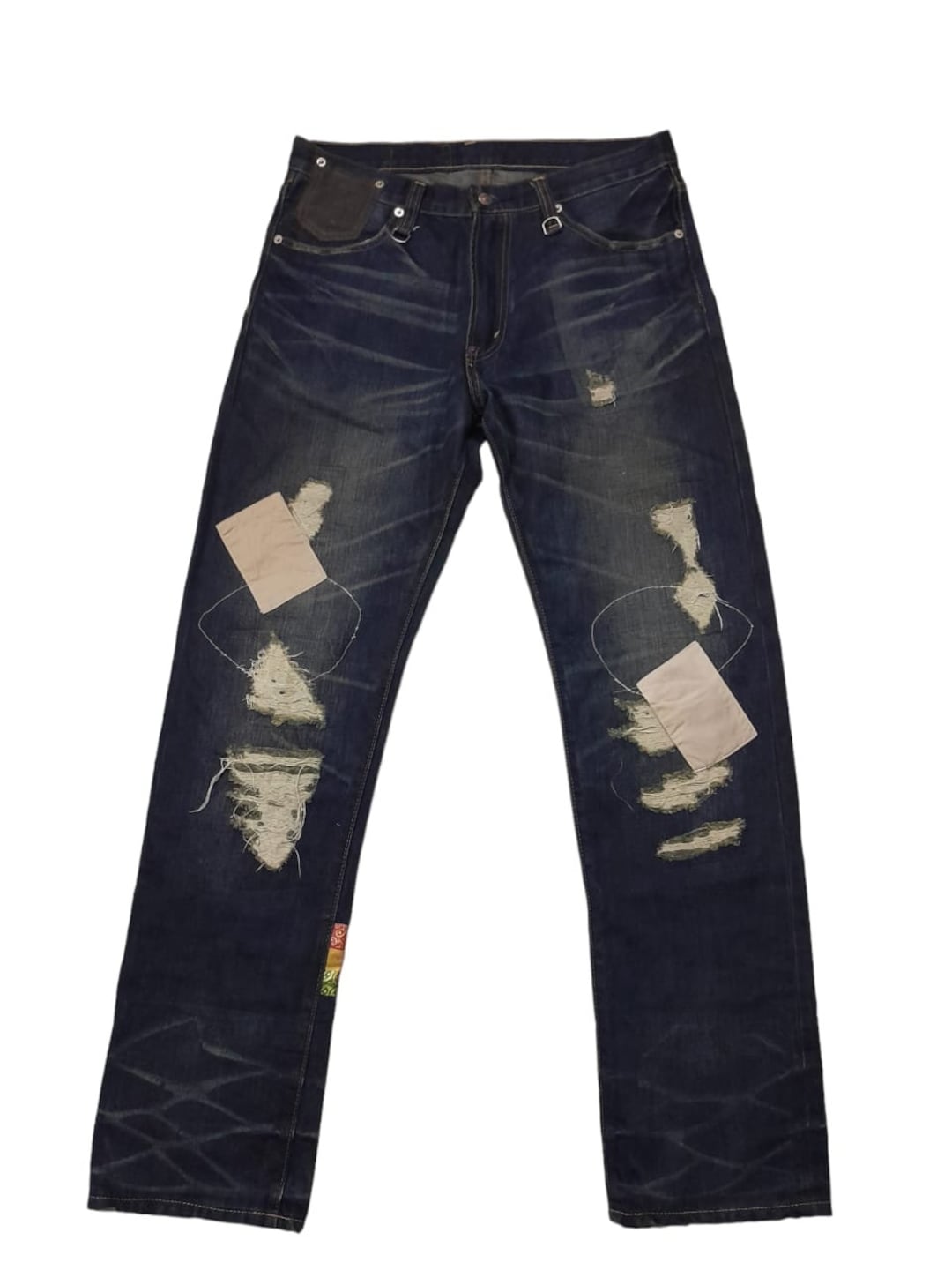 Levis X Clot Edison Chen Selvedge Distressed Denim F87 WAIST 34 - Etsy
