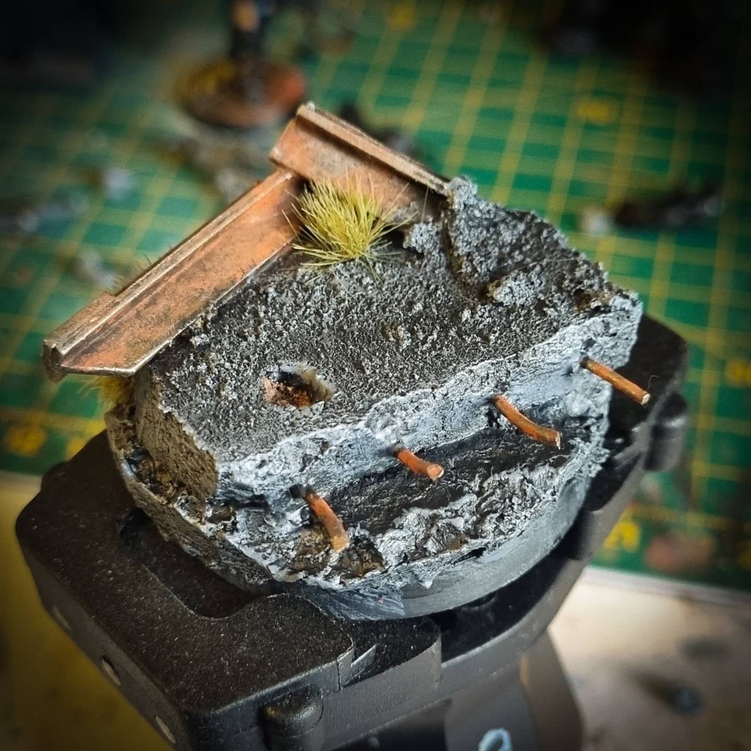 Custom Miniature Bases Urban Rubble - Etsy