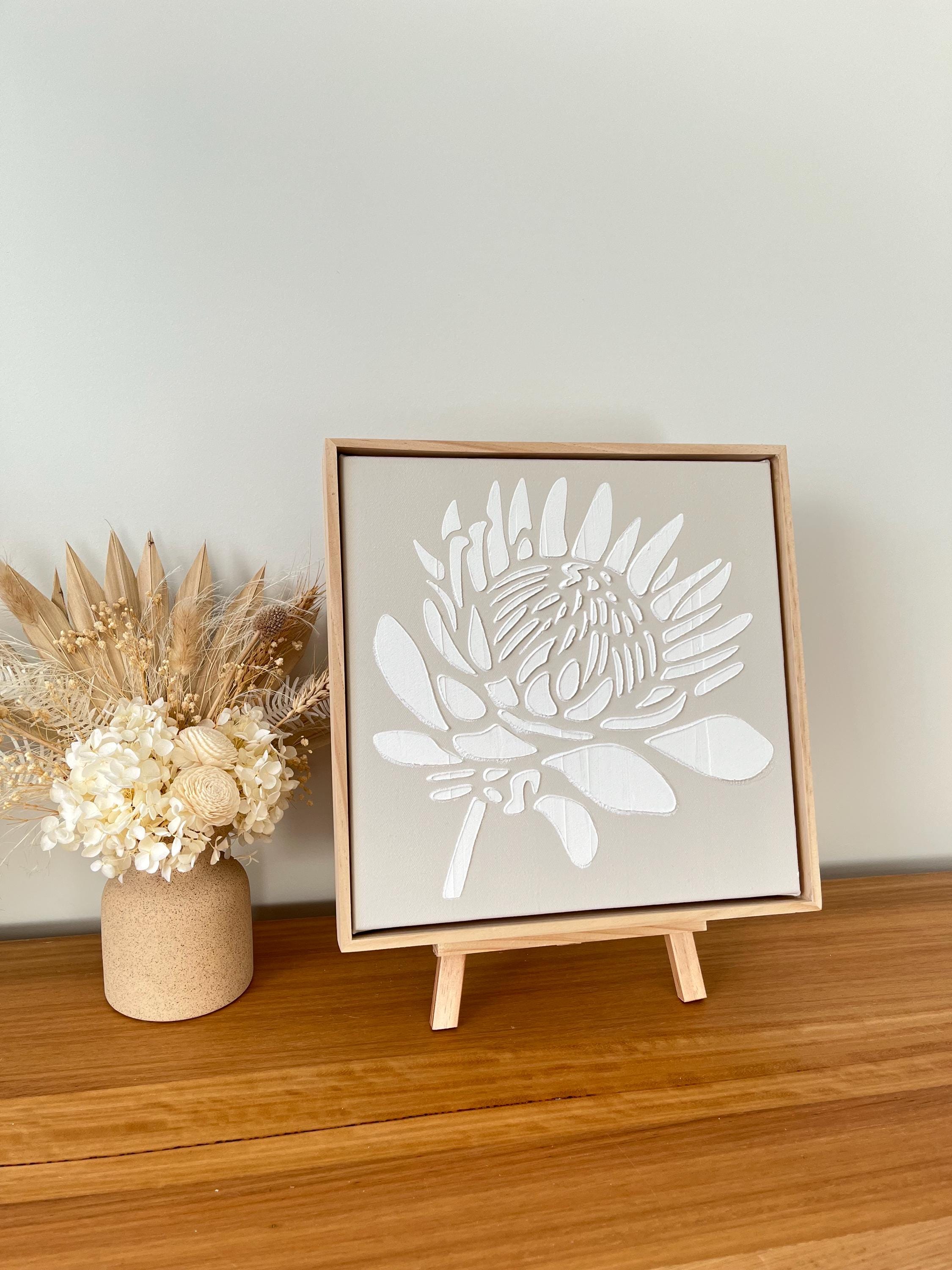 Protea Series - Textured Art - Etsy Australia