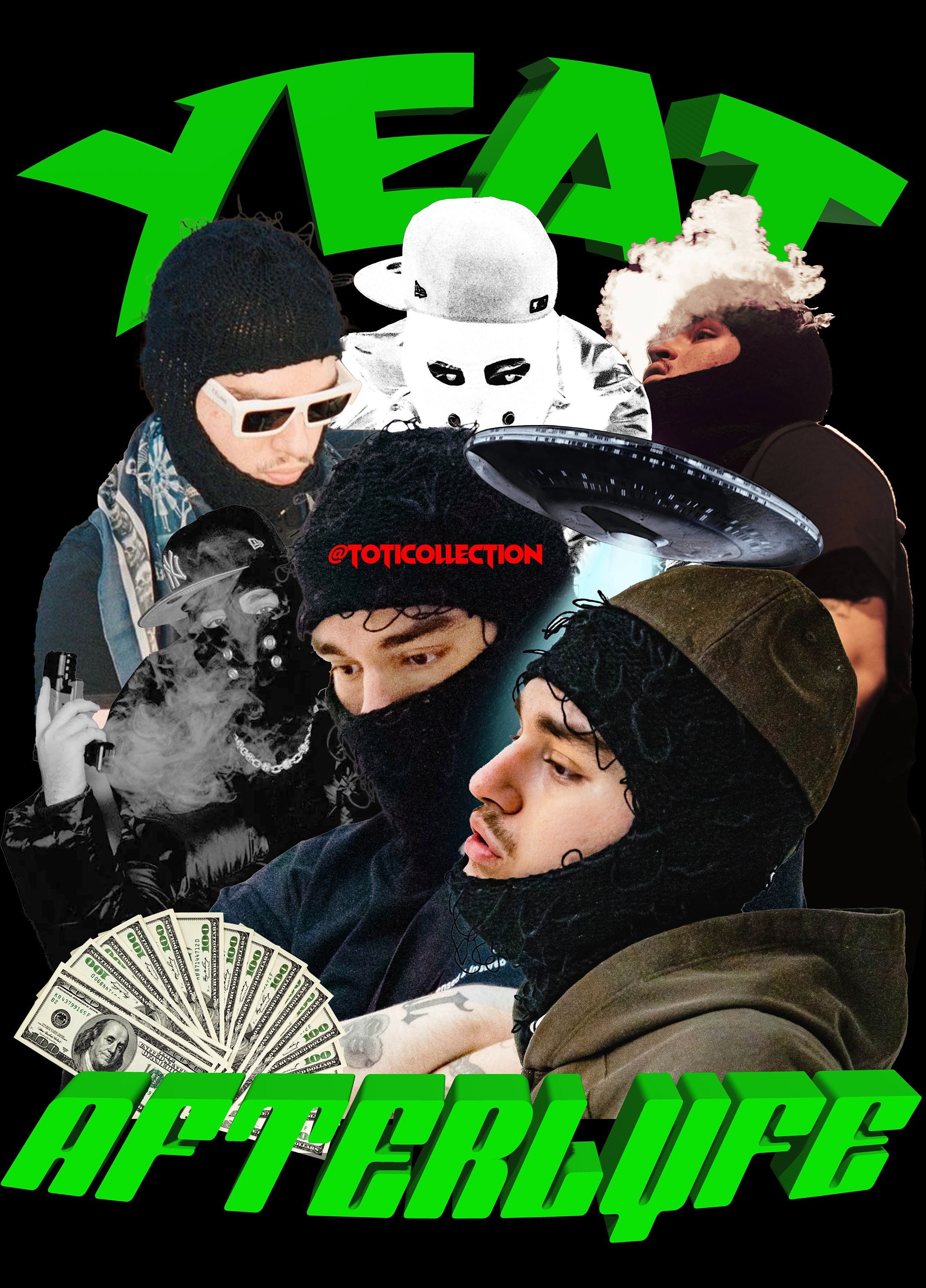 Yeat Afterlife/afterlyfe Tour Concert Custom Shirt - Etsy