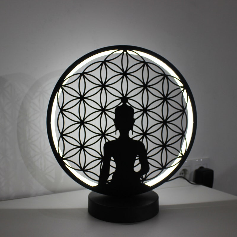 Sacred Geometry Lamp - Etsy
