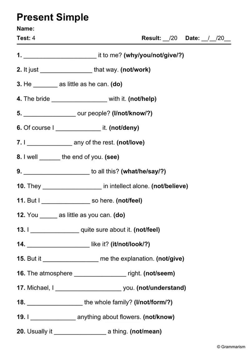 15,074 English Grammar Worksheets | 312,219 Exercises - 197 Topics ...