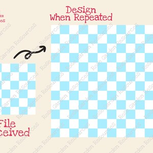 20 Checkers White Pastel Colors Digital Seamless Paper Bundle ...