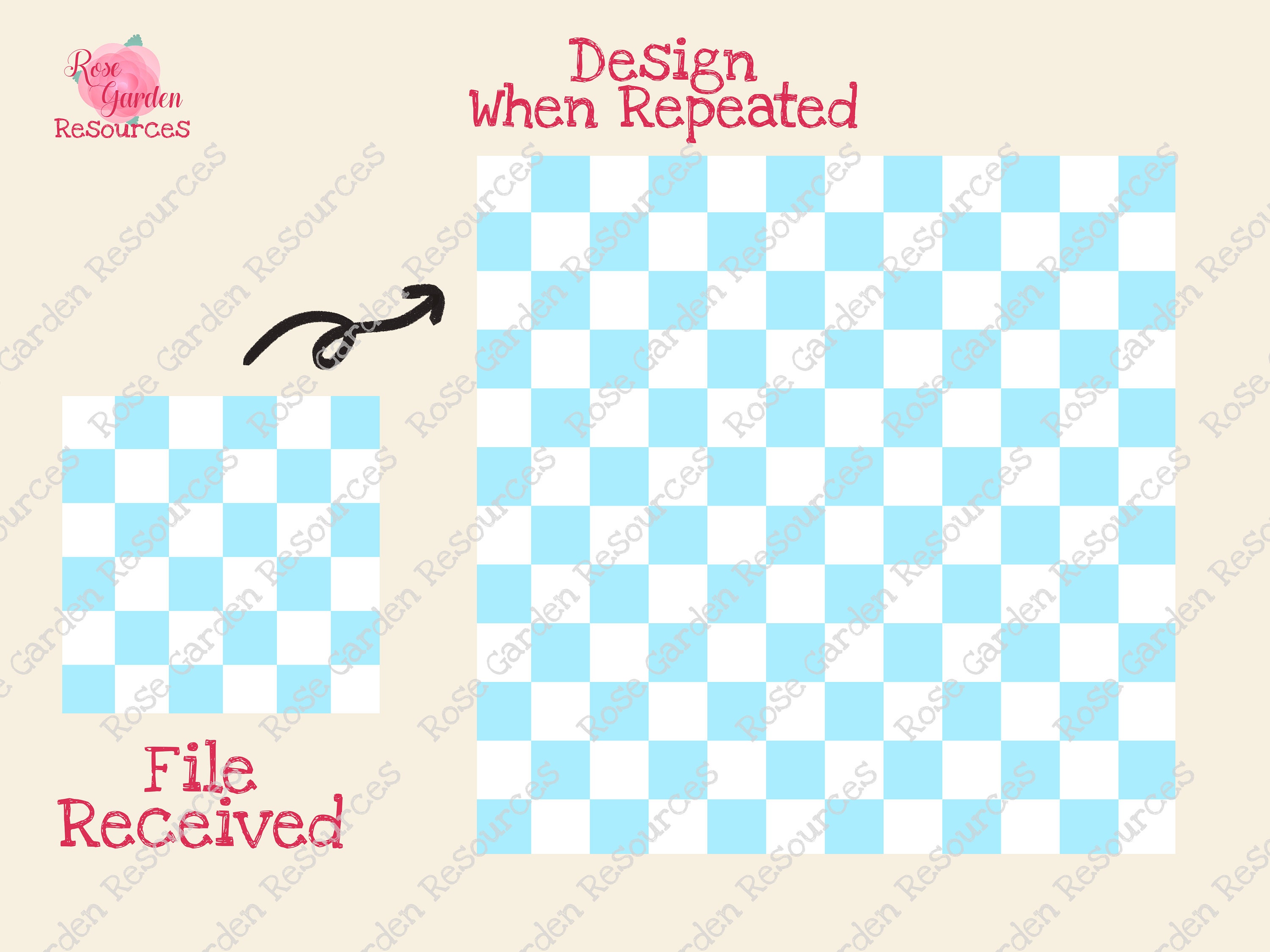 20 Checkers White Pastel Colors Digital Seamless Paper Bundle ...