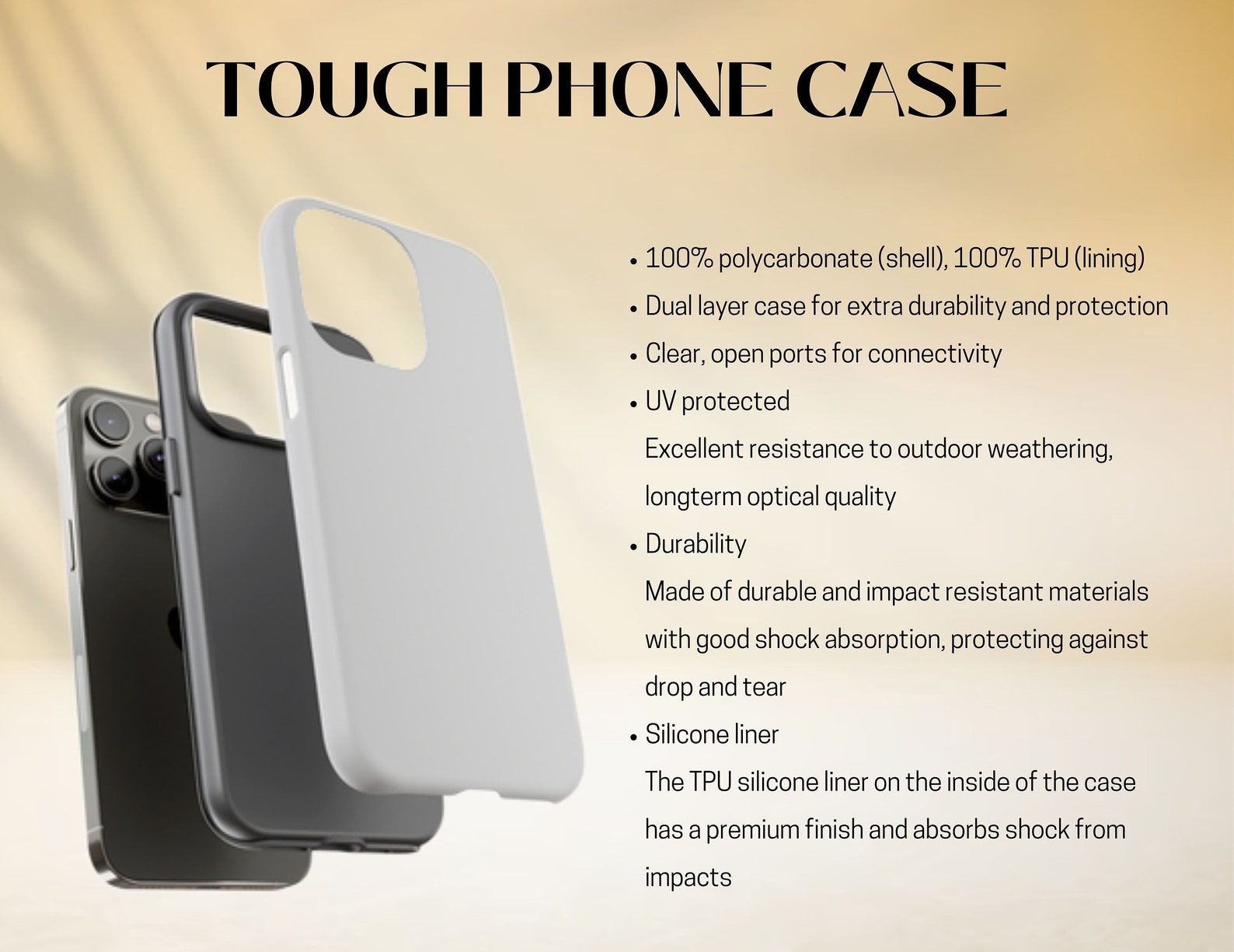 New York City Sunset Skyline Magsafe Tough Phone Case for iPhone 15 14 ...