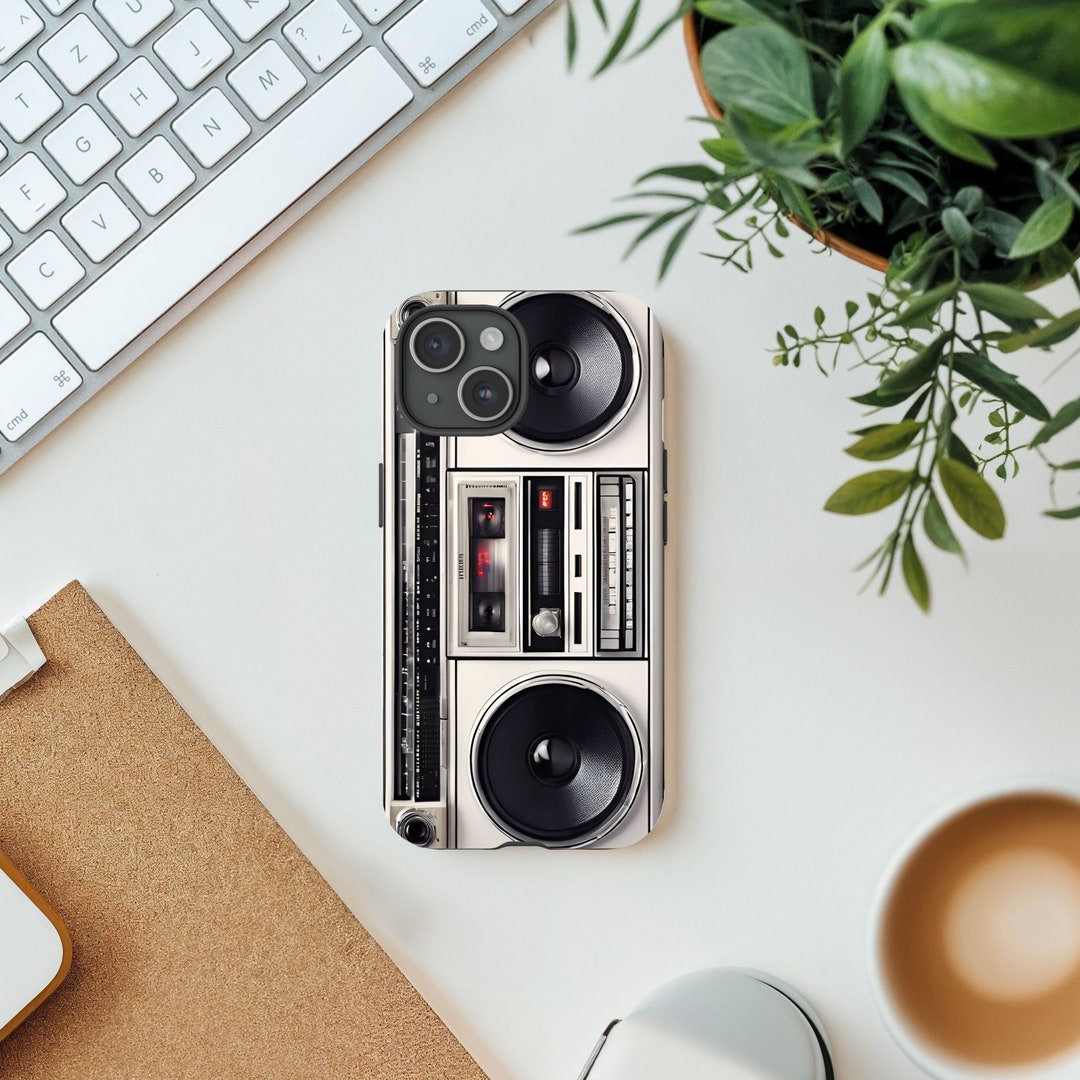 Boombox Retro 80s Magsafe Tough Phone Case for iPhone 15 14 13 - Etsy