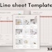 Wholesale Line Sheet Template: Editable Canva Sales Sheet (digital ...