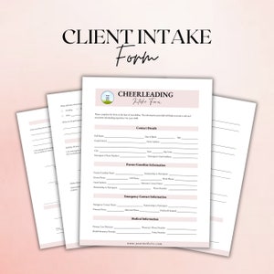 Cheerleading Contract Template, Editable Cheerleading Contract, Athlete Contract, Cheerleader ...
