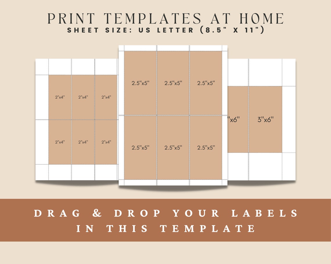 Box Seal Sticker Template Editable Box Label Printable | Etsy UK