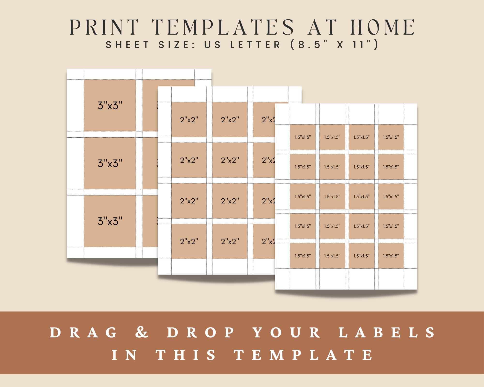 Coffee Creamer Labels | Editable and Printable Coffee Bar Labels ...