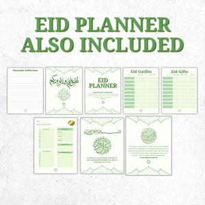 Ramadan Planner 2024, Digital Ramadan Planner, Ramadan Planner ...