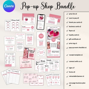 Craft Show Bundle, Order Form Template, Craft Fair Template, Small ...