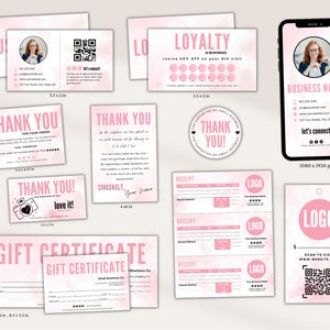Craft Show Bundle: Order Form, Price List, Scan to Pay (canva Template ...