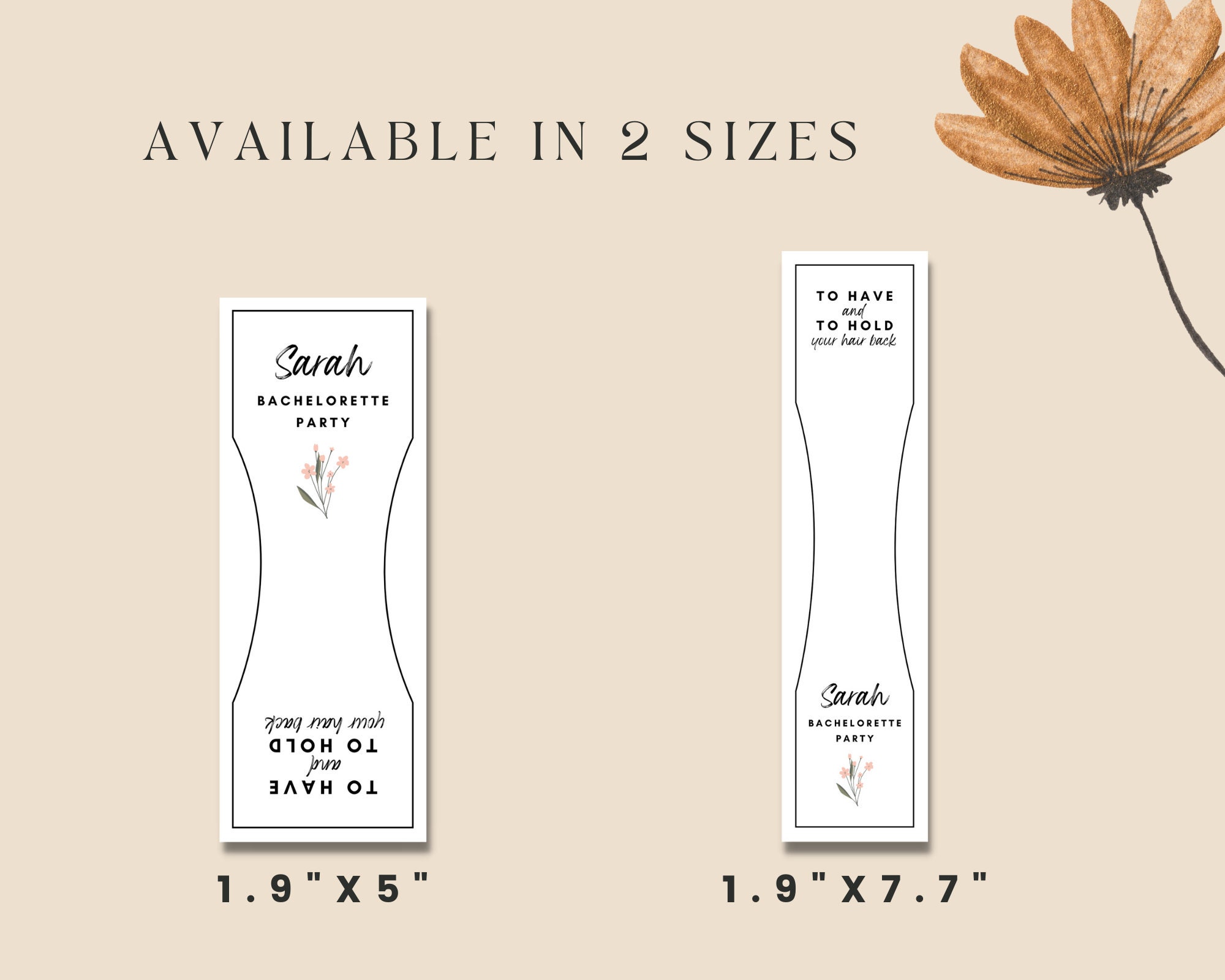 Printable Scrunchie Hang Tags Editable Scrunchie Tag - Etsy