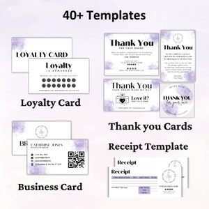 Scrunchie Tag, Scrunchie Tag Template, Scrunchie Business Bundle ...