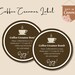 Coffee Creamer Bomb Tag Hot Cocoa Bomb Tag Editable Coffee Creamer ...