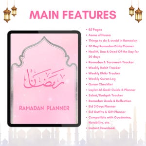 Ramadan Planner 2025 Printable Ramadan Journal, Ramadan Daily Planner ...