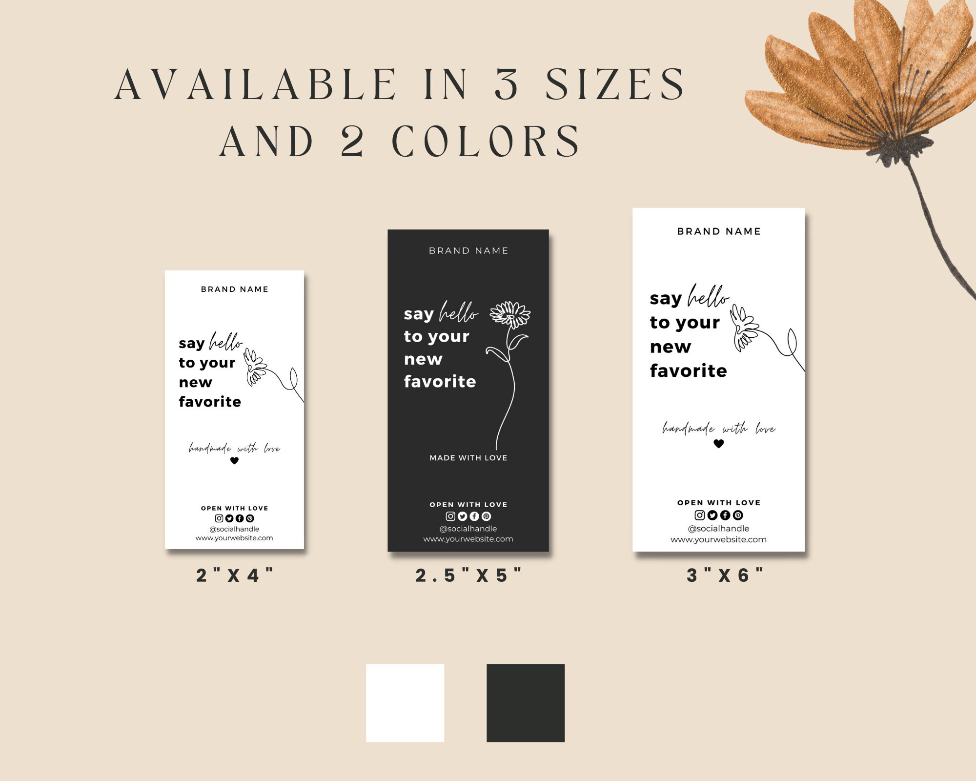 Box Seal Sticker Template Editable Box Label Printable - Etsy UK