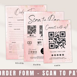 Craft Show Bundle, Order Form Template, Small Business Bundle, Craft ...