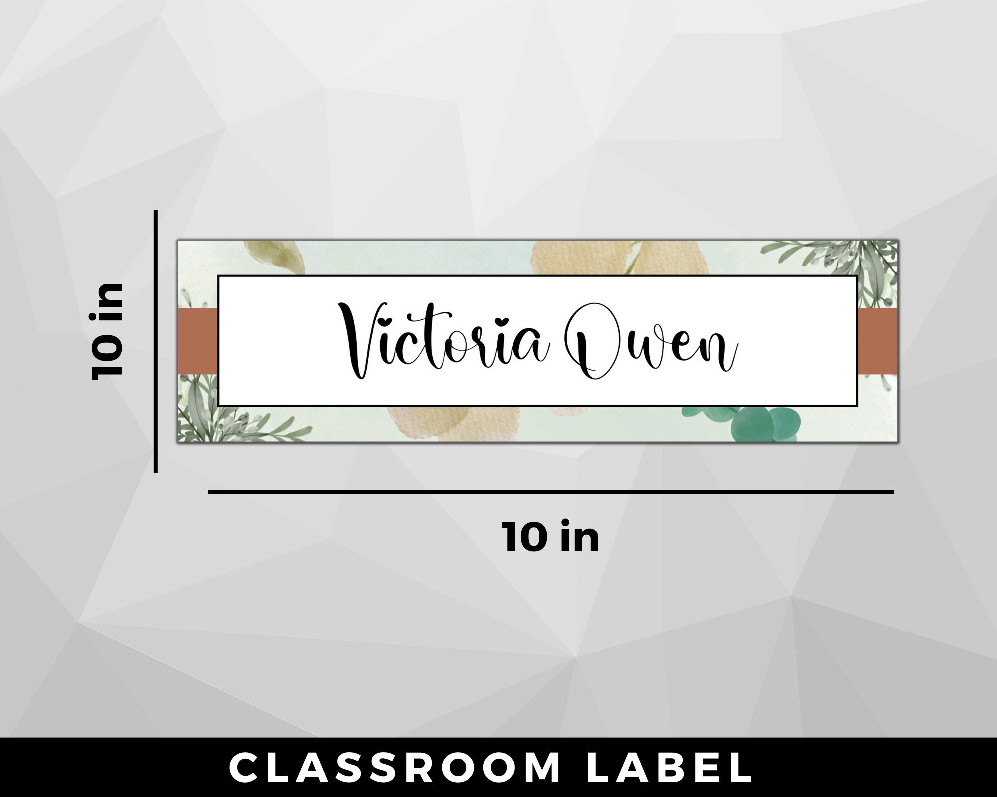Editable Circle Classroom Labels: Printable Student Name Tags (digital ...