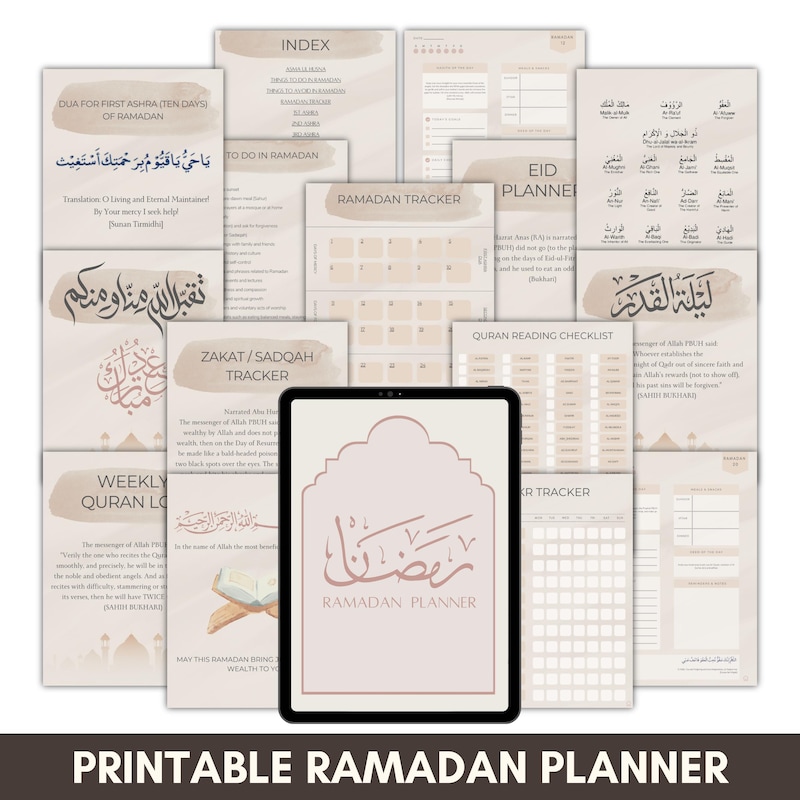 Ramadan Planner - Etsy