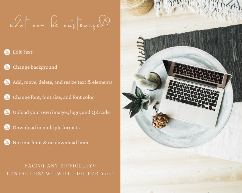 Editable Box Label Template Custom Packaging Labels - Etsy