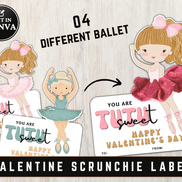 Ballerina Valentine - Etsy