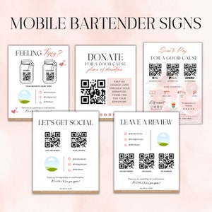 Mobile Bartender Bundle, Mobile Bar Contract, Bartender Contract ...