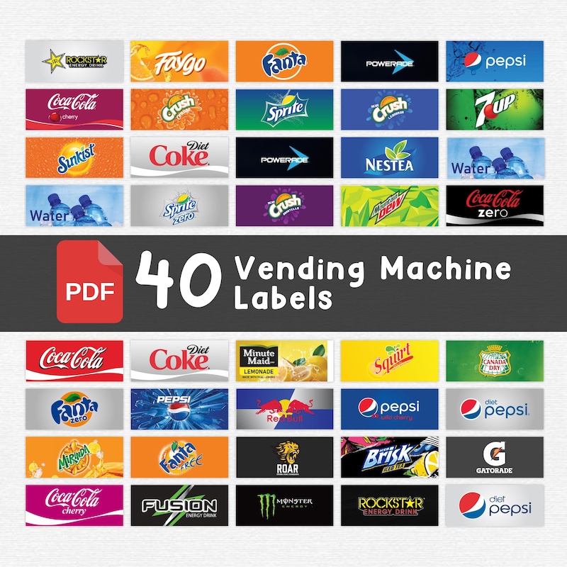 Coke Labels - Etsy