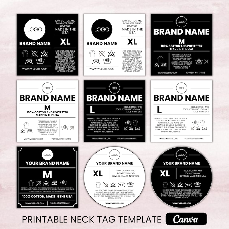 Custom Neck Labels - Etsy