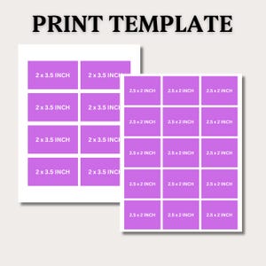 Clothing Neck Tag Template Bundle: Custom Garment Labels (canva ...