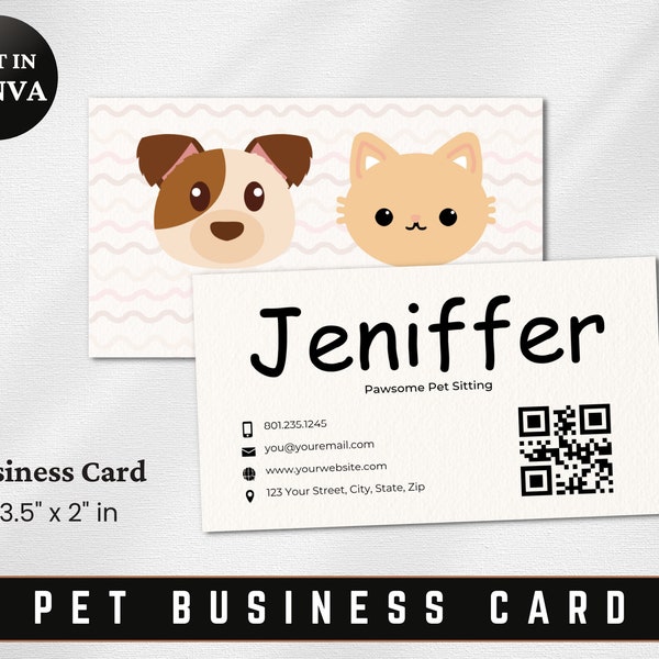 Angel Business Card Template - Etsy