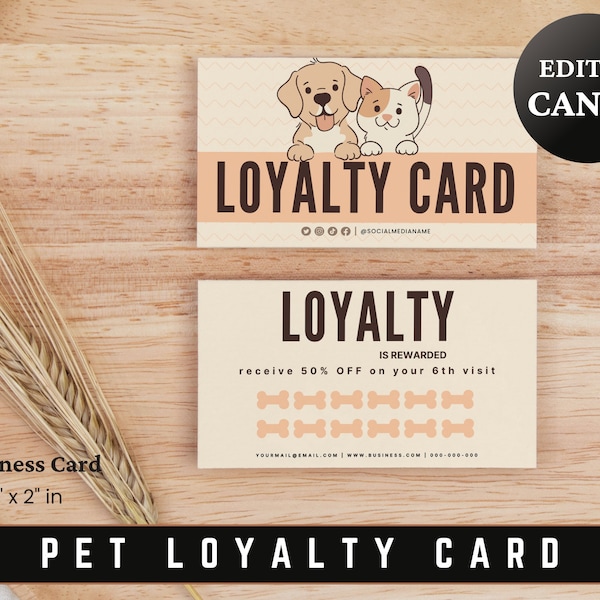 Dog Sitter Business Cards - Etsy
