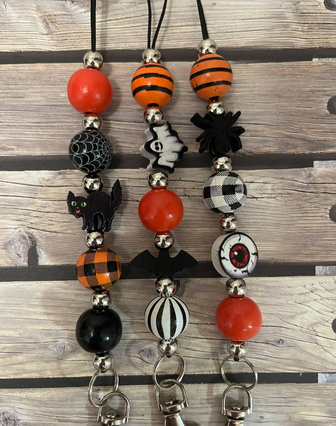 Halloween Lanyard / Fall Lanyard / Teacher Lanyard / Fall Gift - Etsy