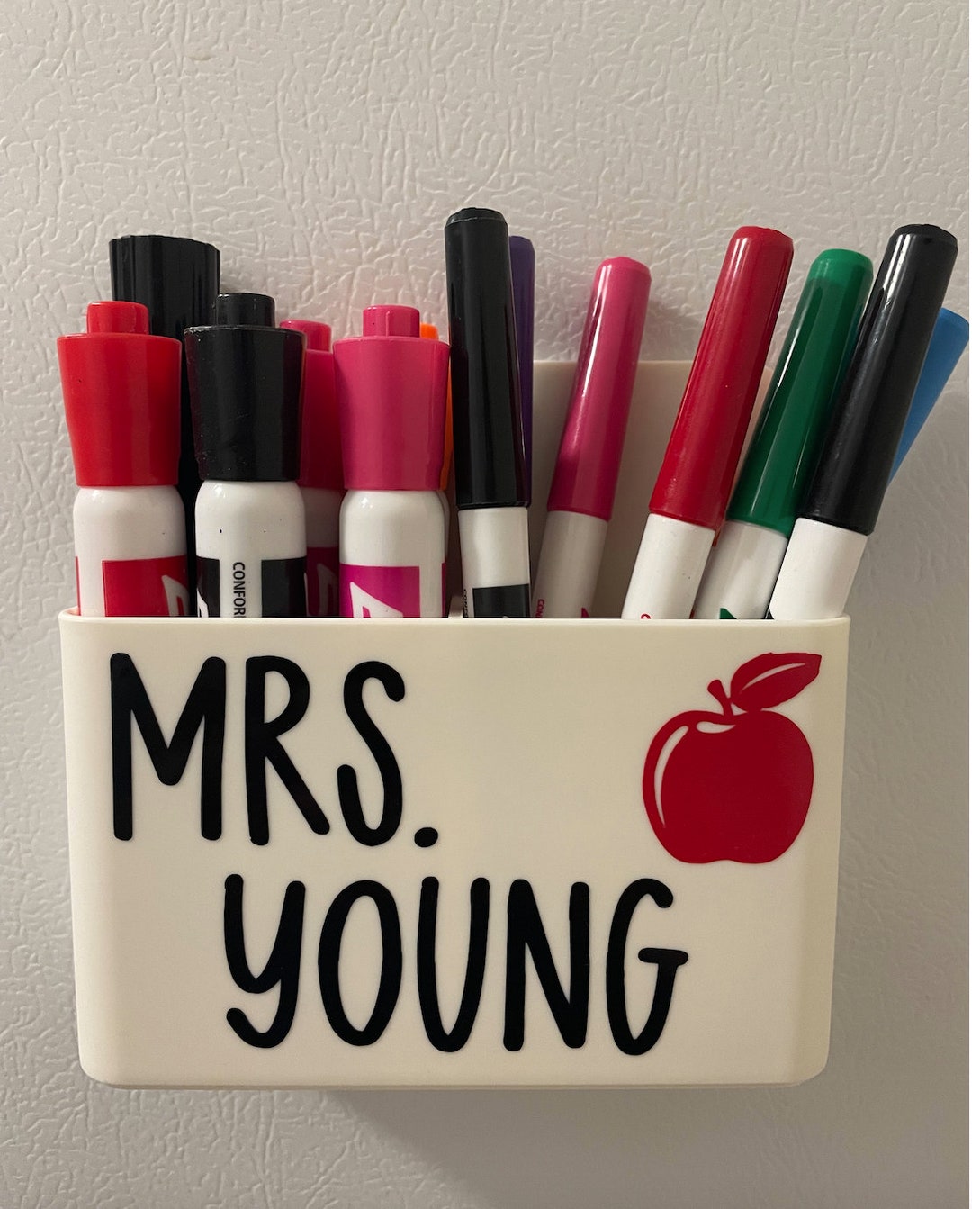 Personalized Magnetic Expo Marker Holder - Etsy