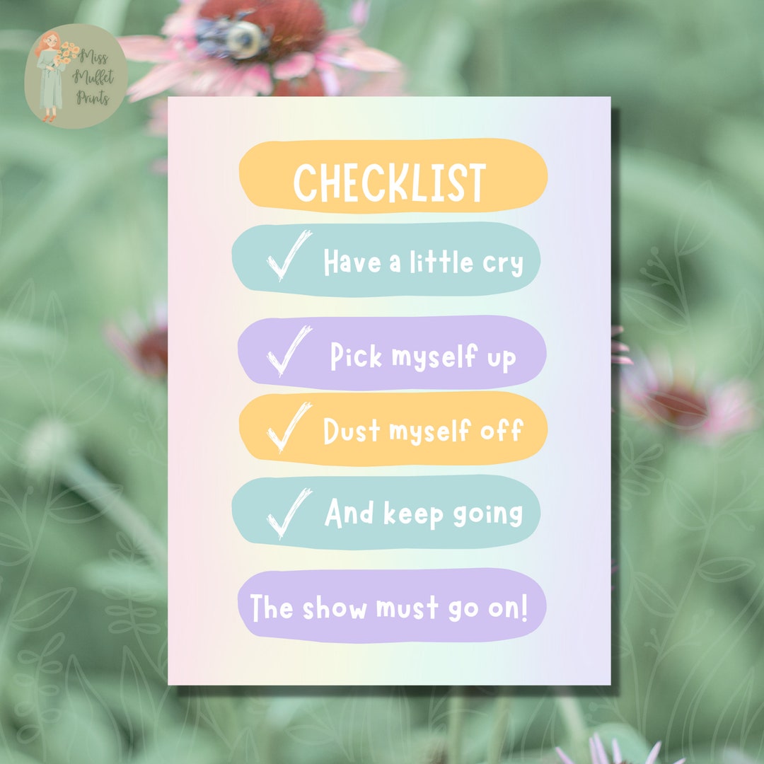 BLUEY Checklist Poster Bluey Decor Bluey Printable - Etsy Hong Kong