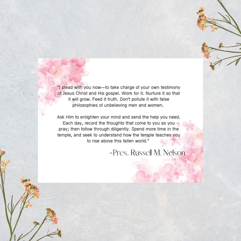 Mormon Quotes in Pink - Etsy