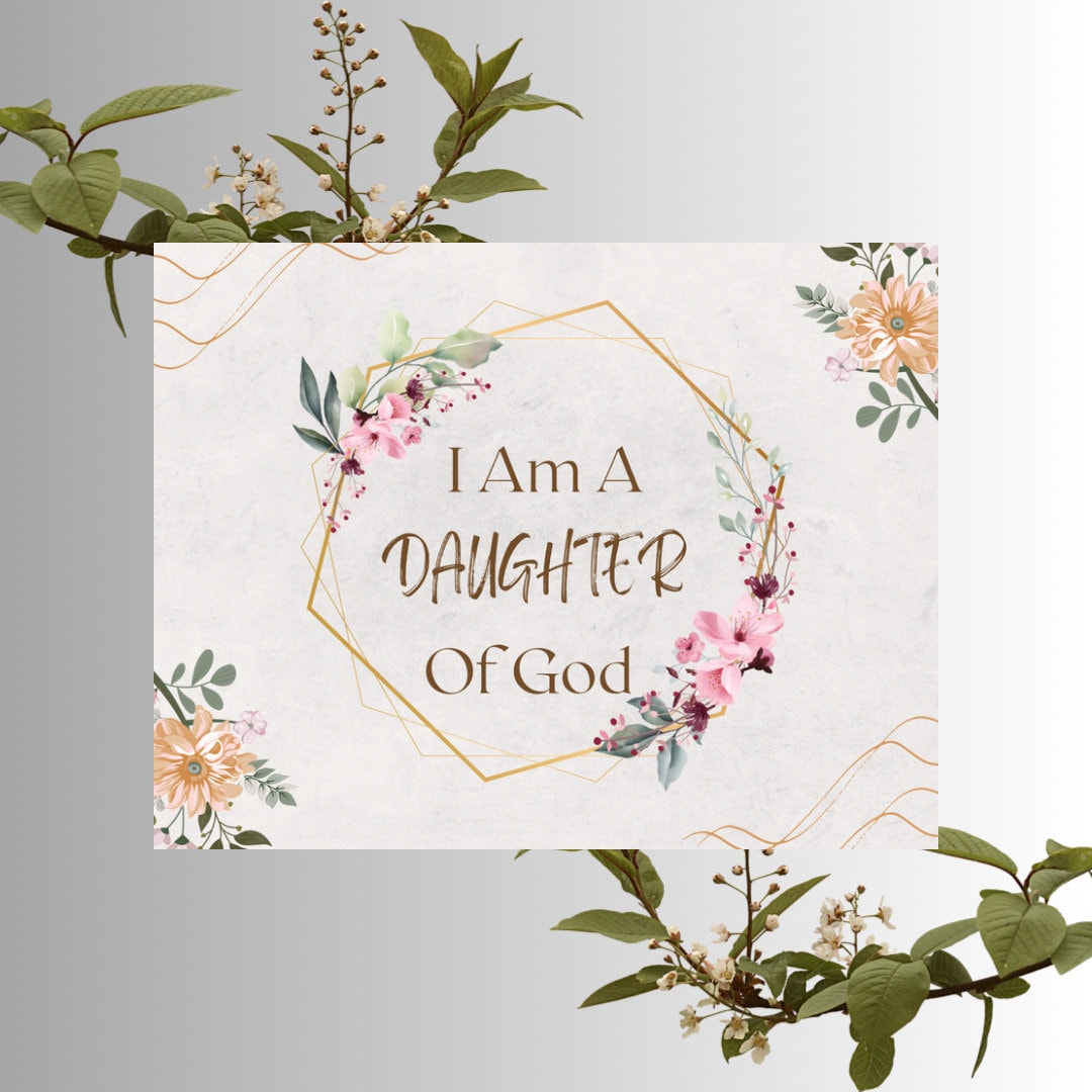 Daughter of God *DIGITAL* Instant Download - Etsy