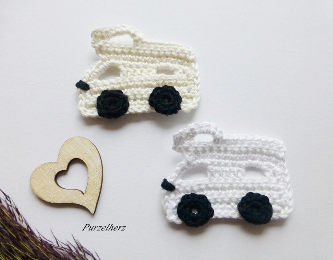 Crocheted Motorhome in Your Choice of Color - Camper, Caravan, Crochet ...