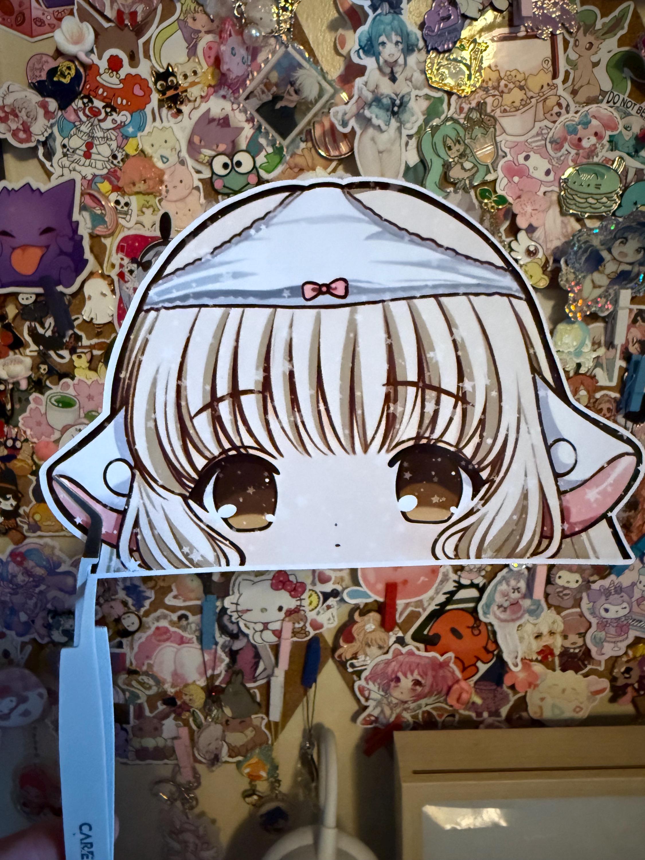 Chobits Chi Peeker Sticker - Etsy